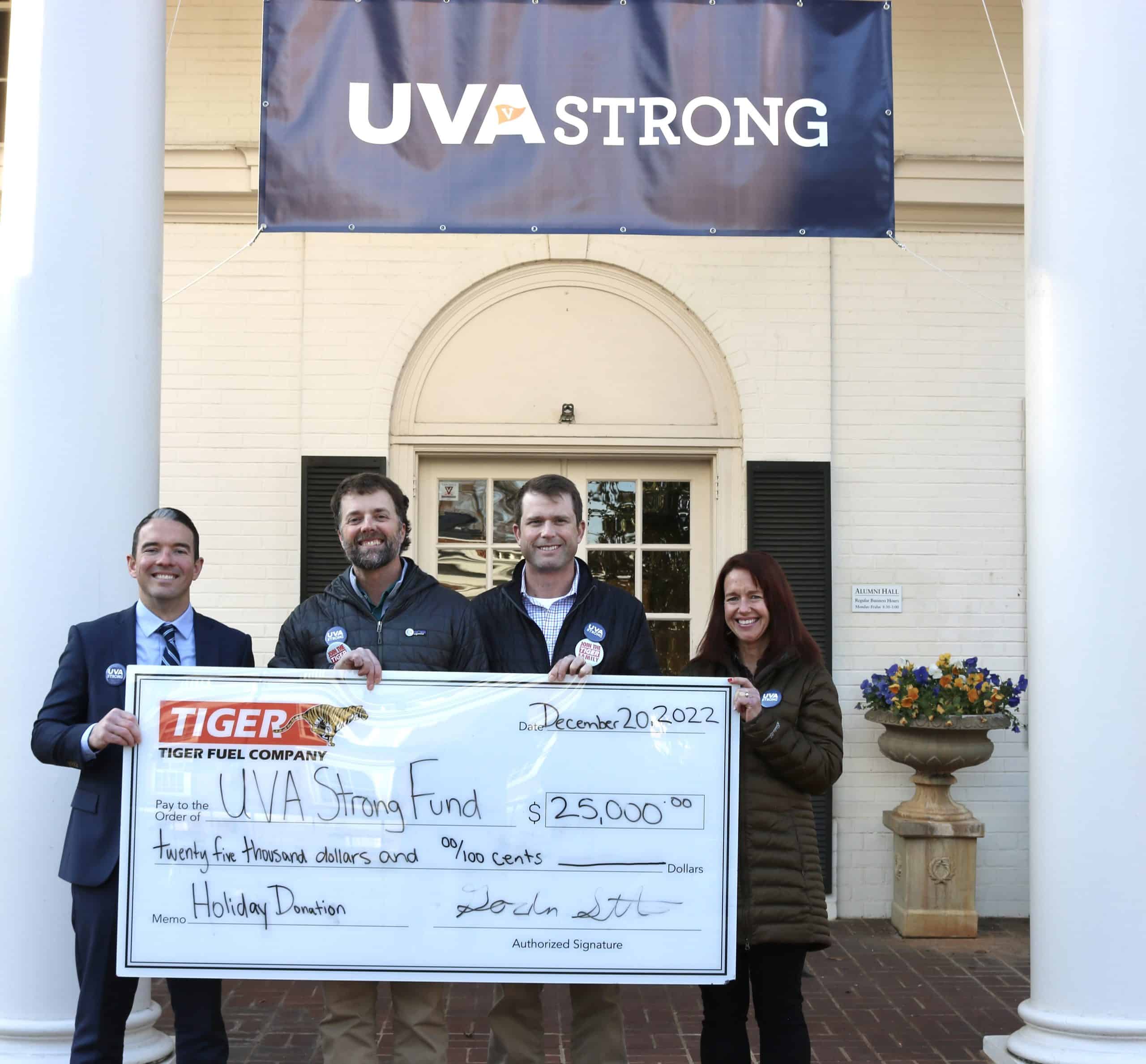 Tiger Fuel makes $25,000 holiday contribution to UVA Strong Fund ...